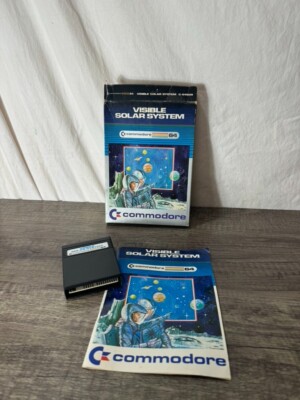 Visible Solar System Game Commodore 64 Box Cartridge And Manual CIB | eBay