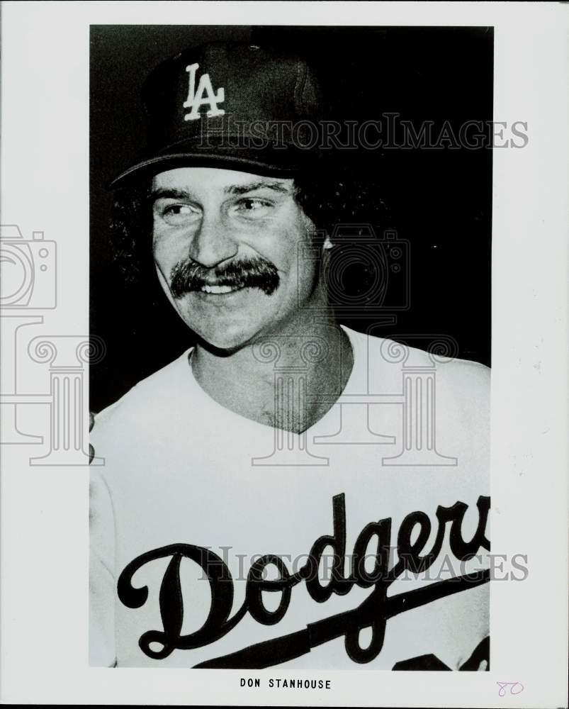 Press Photo LA Dodgers baseball player Don Stanhouse - afa03191 | eBay