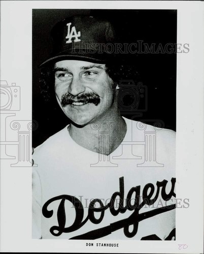 Press Photo LA Dodgers baseball player Don Stanhouse - afa03191 | eBay