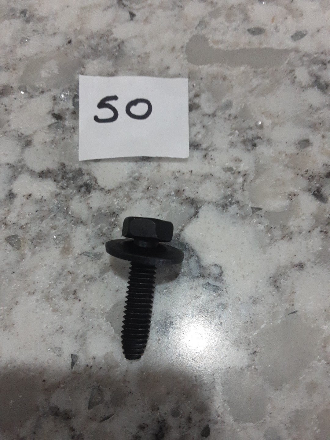 M6-1.0 X 25mm Metric Hex Head Sems Bolt Fits GM 11503834 (50) USA MADE ...