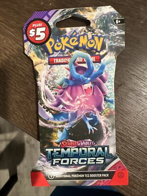 Pokemon Temporal Forces Booster Packs And Twilight Masquerade Booster ...