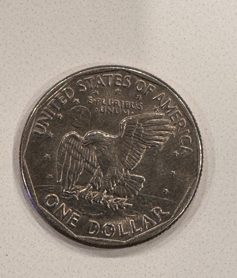 1980 D Susan B Anthony Liberty *One Dollar Coin* Circulated Rare Wide ...
