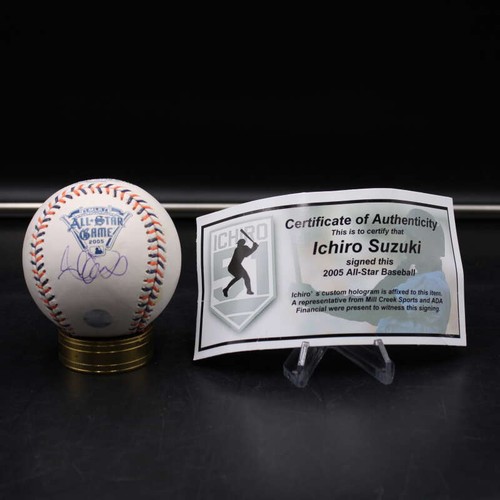 Ichiro Suzuki Signed Rawlings 2005 All Star Game Baseball Autograph ...