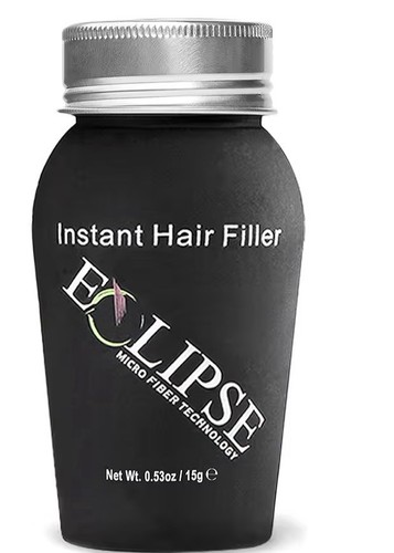 ECLIPSE Hair Fiber Instant Filler Thinning Hair Black .49 Oz NEW | eBay