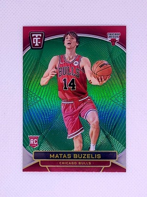 2024-25 Totally Certified Matas Buzelis Rookie Green /5 RC Bulls | eBay