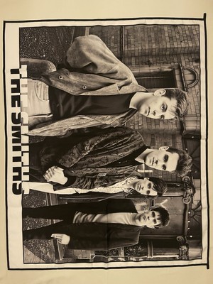 The Smiths Band Photo XLarge Fabric Poster Banner Tapestry: 46 1/2” X ...
