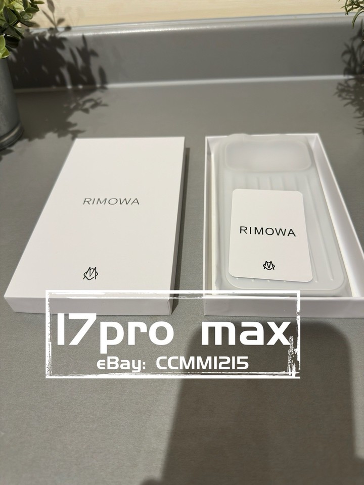 Rimowa phone Case iphone 17 Pro Max Sliver phone case-Specially ...