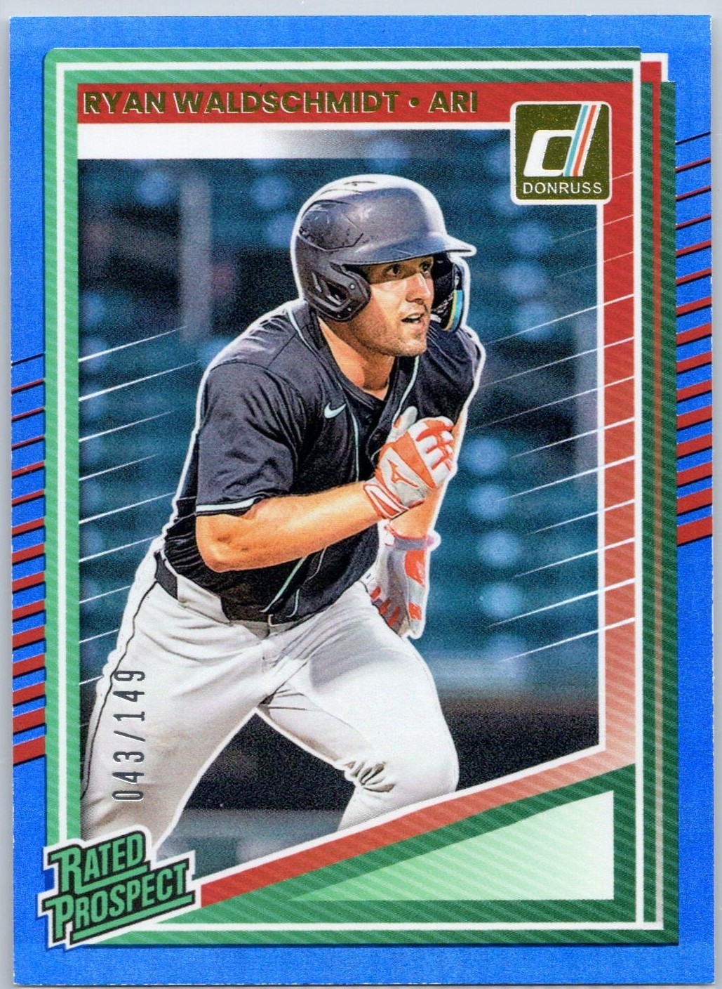 2025 Panini Donruss - Rated Prospects Ryan Waldschmidt #169 Blue /149 ...