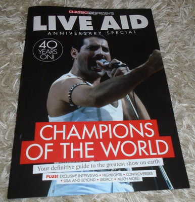 Classic Pop Presents magazine #39 2025 Live Aid 40th Anniversary ...