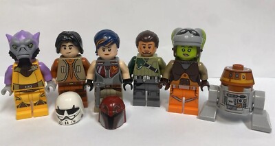 Lego Star Wars Rebels Entire Rebels Crew W/ Zeb Sabine Ezra (Read ...