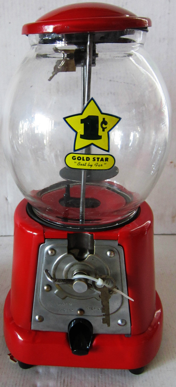Advanced One Cent Gum Dispenser Circa 1930's | eBay