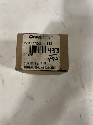 New Cummins Onan COVER ASSY-CHOKE 0153-0113 | eBay