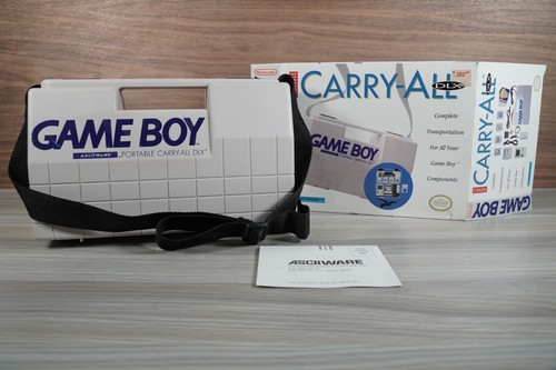 Nintendo Game Boy Asciiware Portable Carry-All DLX Case - Complete CIB ...