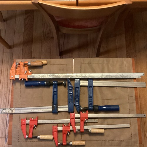 Woodworking Clamp Lot Jorgensen 3724 Irwin DIN 5117 | eBay