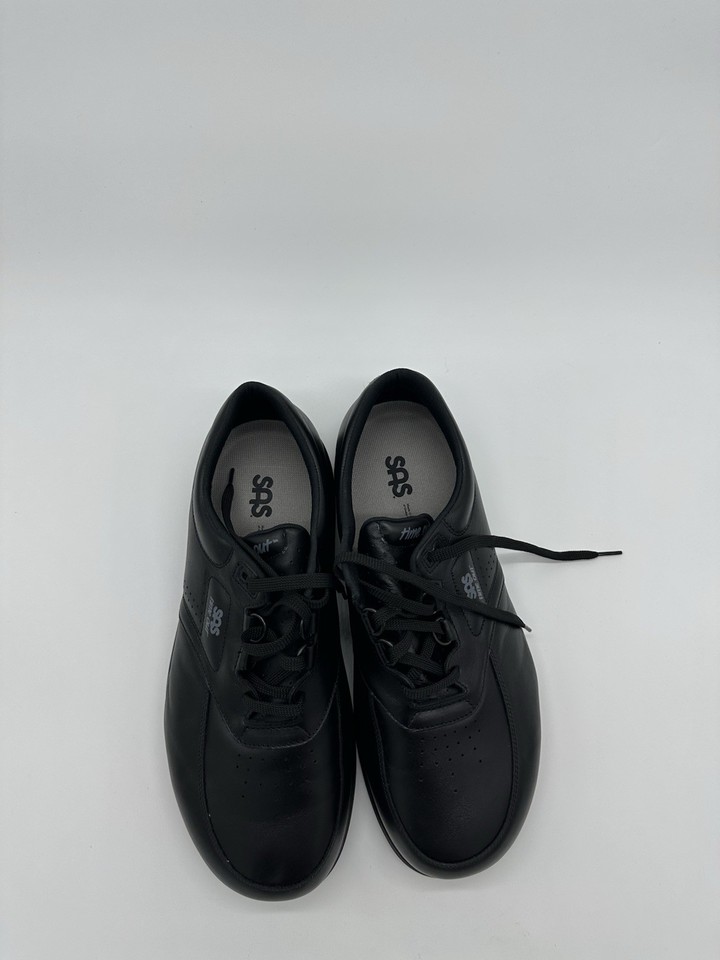 SAS Time Out Black Leather Casual Lace Up Comfort Shoes Men's Sz 13 W3 ...
