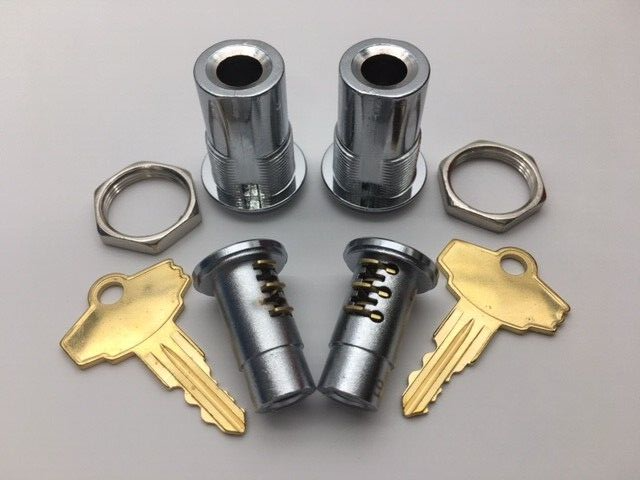 Qty 2 NORTHWESTERN, EAGLE, OAK GUMBALL MACHINE #17001 LOCKS & KEYS With ...