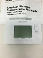 American Standard ACONT800 Touch Screen Programmable Thermostat for ...