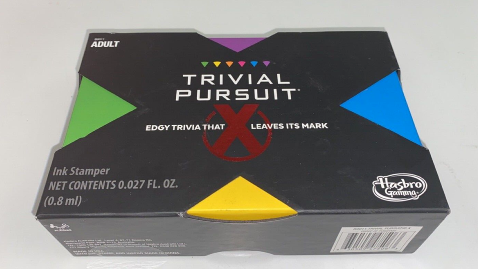 Trivial Pursuit X: Edgy Trivia Adult Board Game New Sealed by Hasbro | eBay