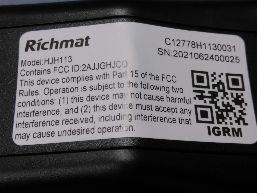 Richmat HJH113 Remote Control for ENSO Metro Mattress Bed NEW | eBay