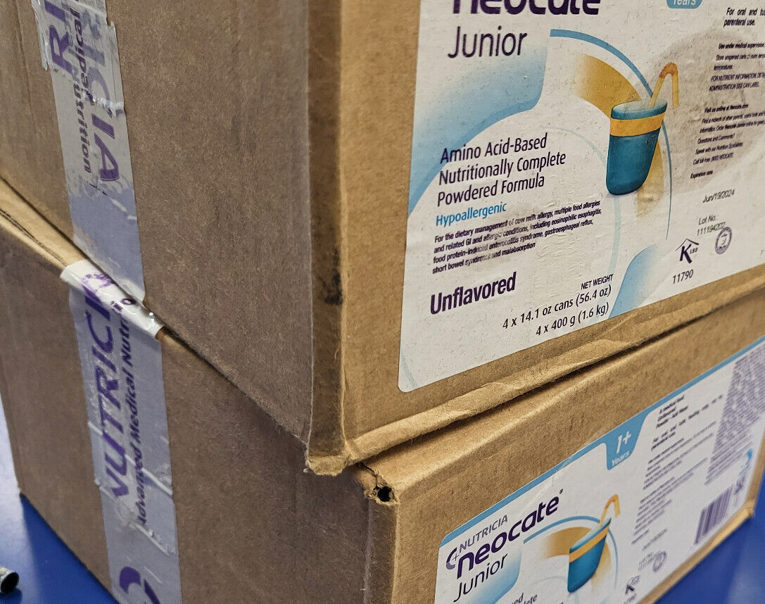 Neocate Junior Unflavored Formula, 400g - 4 Count for sale online | eBay