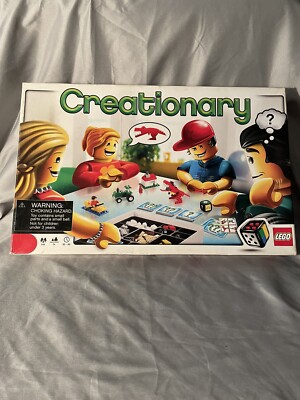 Vintage Lego 3844 Creationary Buildable Board Extra Legos Plus Legos ...