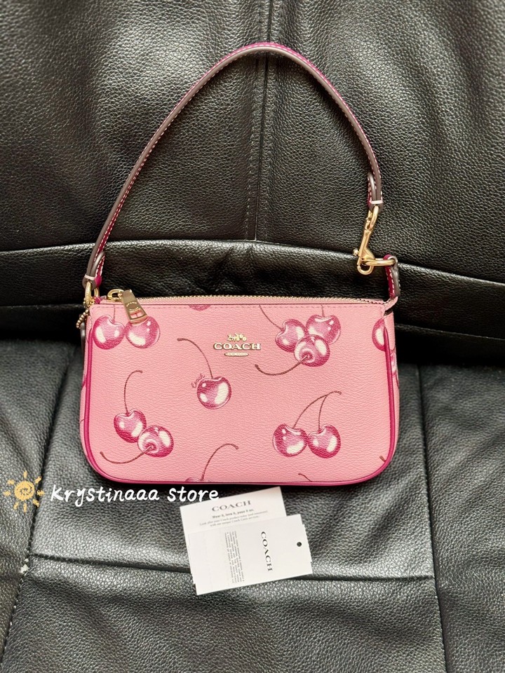 ️ ️NWT COACH CR827 Nolita 19 With Cherry Print | eBay
