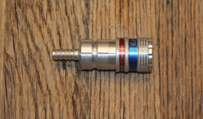 CEJN Series 310 eSafe Coupling; Industrial Interchange 1/4″; 1/4″ Barb ...