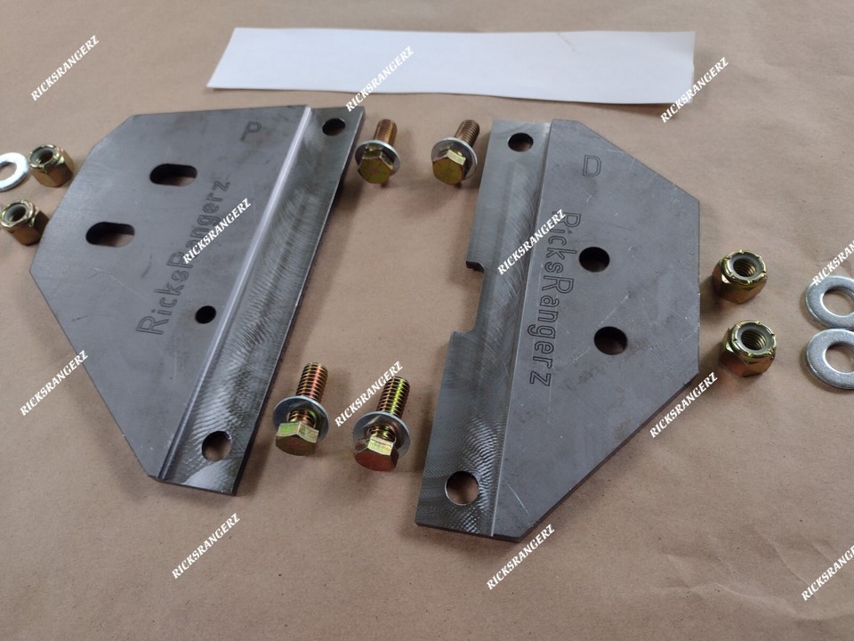 98-11 Ford Ranger 4x4/2wd Edge V8 302 mounts swap kit plates. 96-01 ...