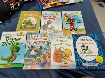 Lot of 7: My First I CAN READ Books for Children/I Can Read | eBay