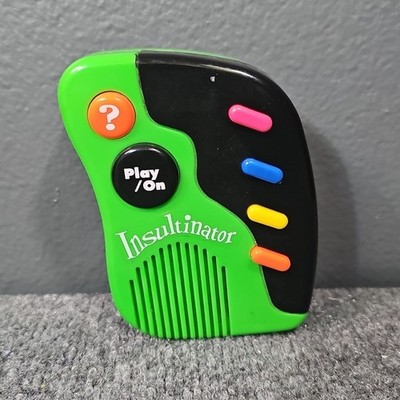 Vintage 90’s SRM Insultinator Toy - TESTED & Was Fully Insulted - WORKS ...