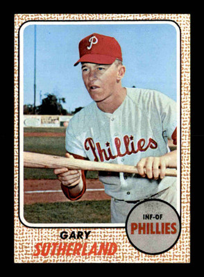 1968 Topps #98 Gary Sutherland NM/NM+ X3284636 | eBay