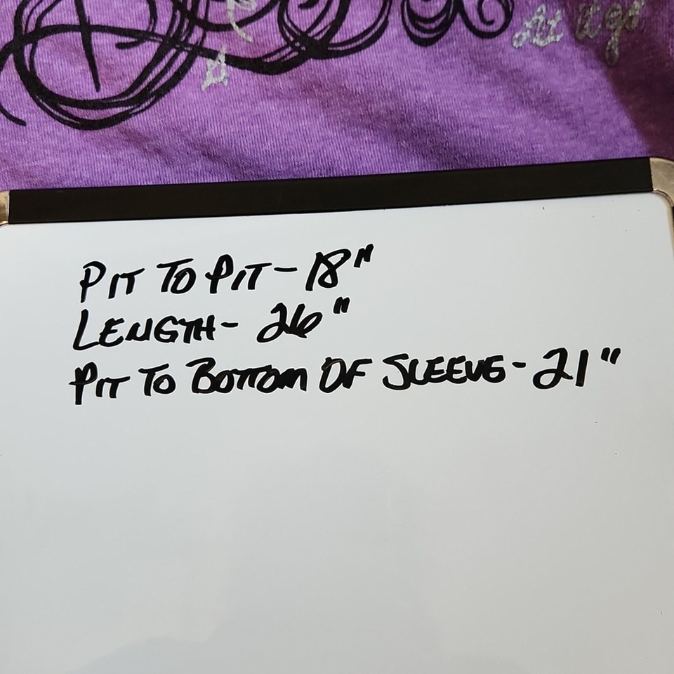 Alternative Earth Women's Purple Let It Go Long Sleeve Sweatshirt Size ...