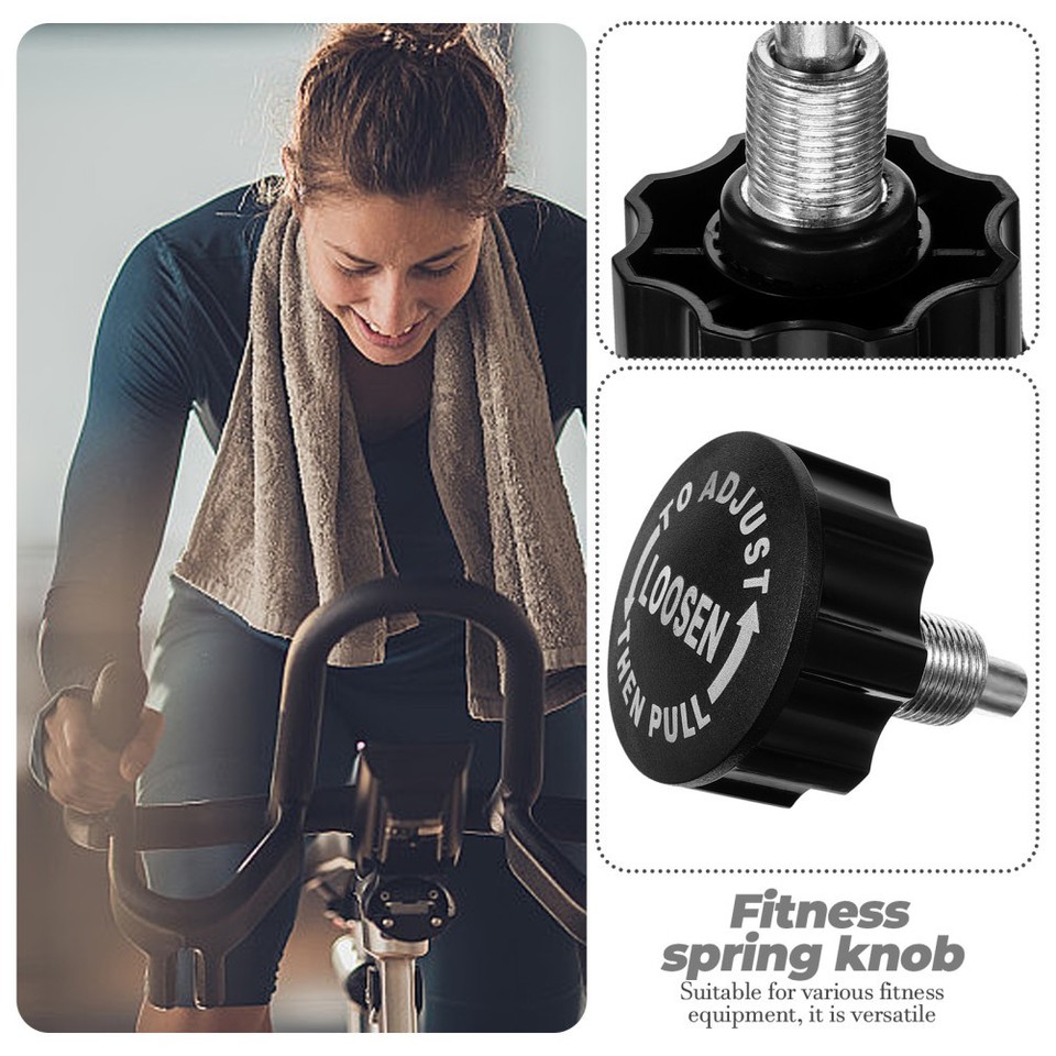 Spherical Rotating Pull Pin Fitness Bike Handle Screws Knob for Cycling ...