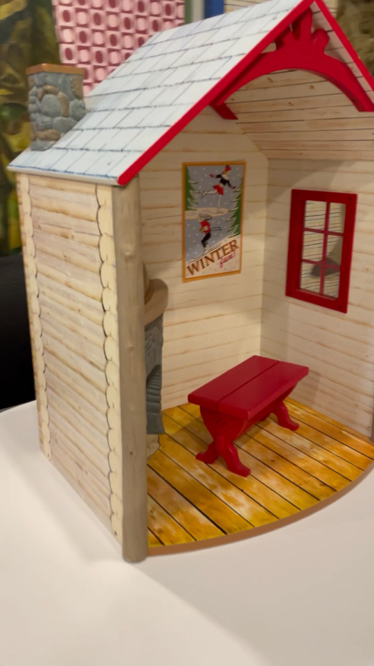 American Girl Doll Winter Chalet Ski Lodge NEW!! Retired | eBay