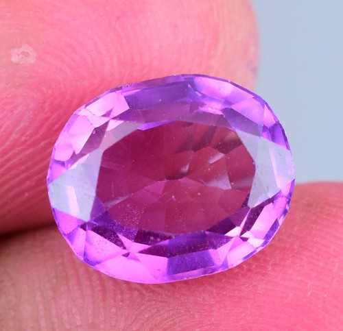 Natural Color Change Alexandrite Purple-Pink 6.30 CT Certified Oval ...