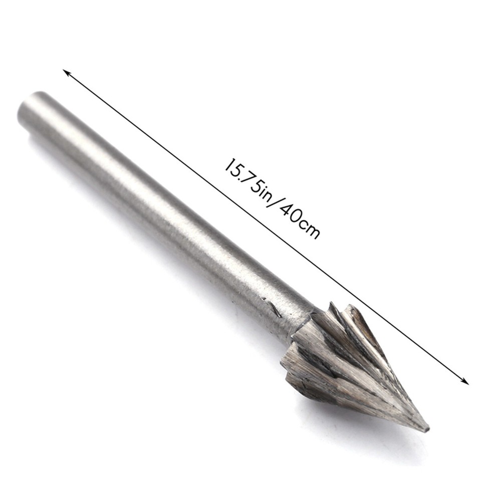Tungsten Carbide Burr Bit Set For Dremel Rotary Tool Cutting Carving ...