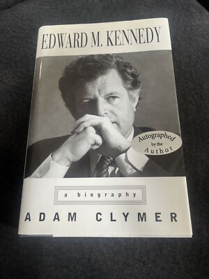 Signed 1st Ed. Edward M. Kennedy : A Biography by Adam Clymer Hologram ...
