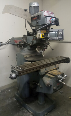 Clausing Kondia FV-1 Vertical Milling Machine with DRO Used Works MAKE ...