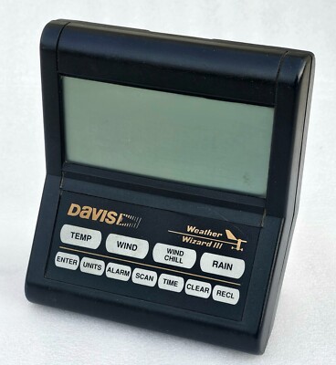 Davis Instruments NO.7425 Weather Wizard III Monitor WC10424B10 made in ...