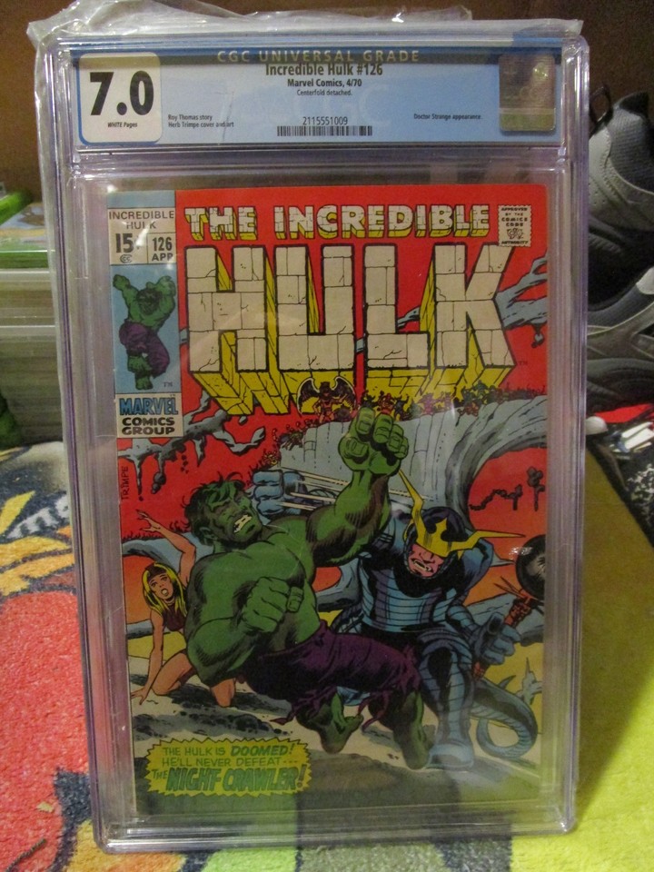 Marvel Incredible Hulk comic books CGC graded select one (free shipping ...