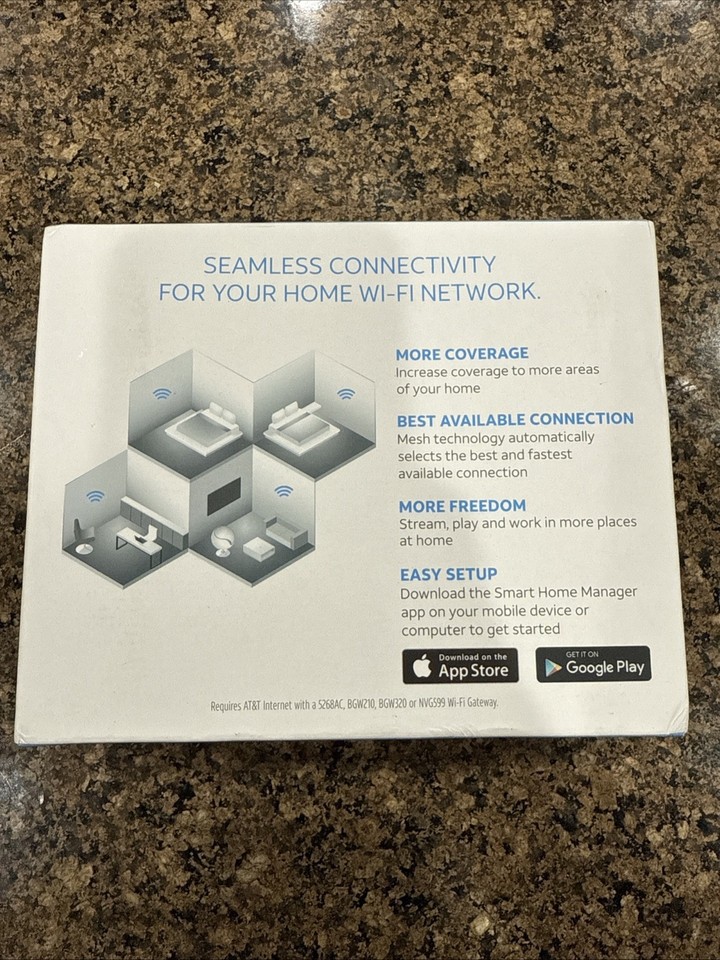 AT&T Airties Air 4921 Smart Wi-Fi Extender Wireless Access Point ...