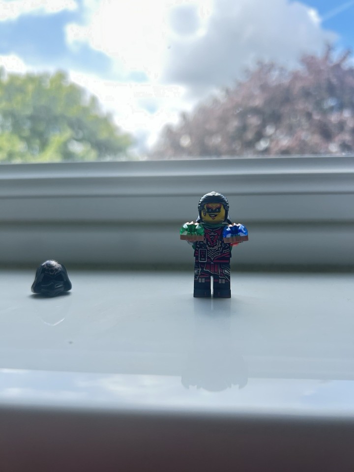 LEGO Ninjago Acronix Minifigure With Time Blades | eBay.de