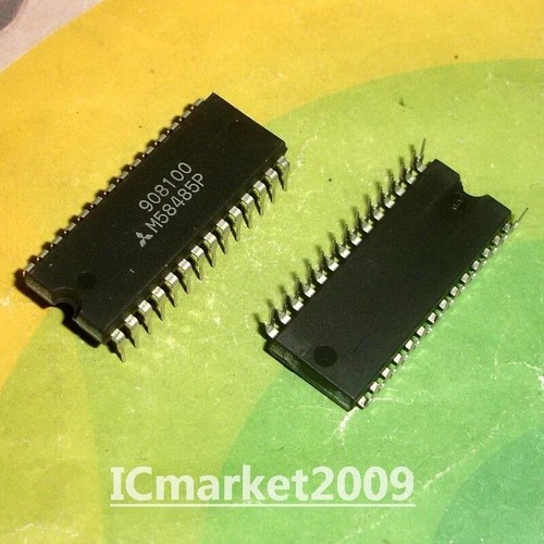 2 PCS M58485P DIP-28 M58485 29-Function Remote-control Receiver Chip IC ...