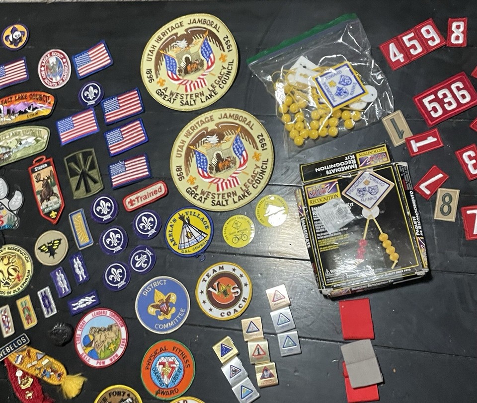 "BSA/ BOY SCOUTS OF AMERICA PATCHES" MIXED LOT Everything You See In ...