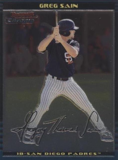 2002 Bowman Chrome - Greg Sain #157 (RC) for sale online | eBay