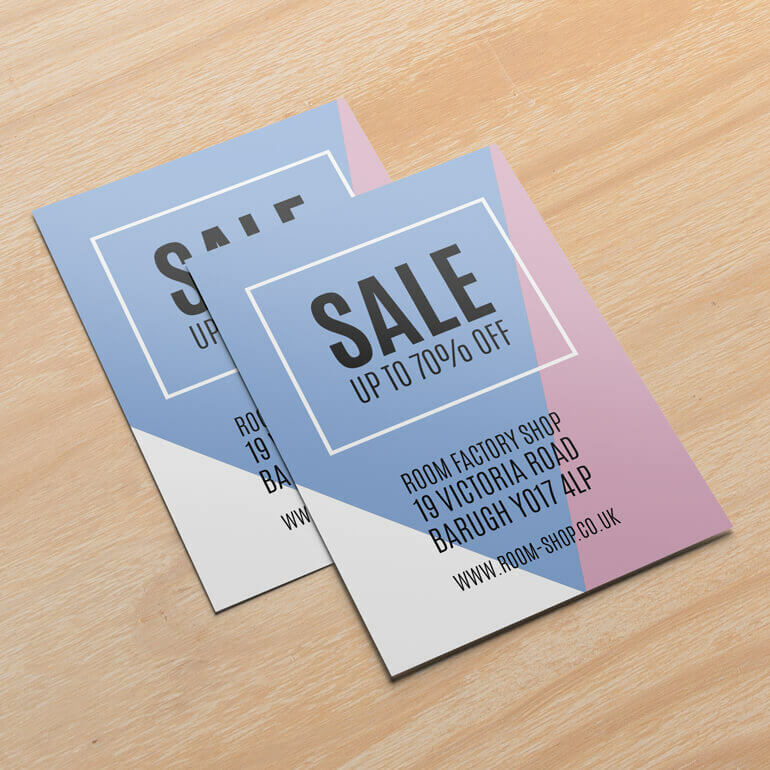 A7 A6 A5 A4 A3 Flyer Leaflets Printed Full Colour Flyer Leaflet ...