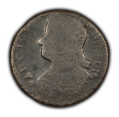 1787 Connecticut Auctori Colonial Copper Coin - Miller 33.34 - Z.3 ...
