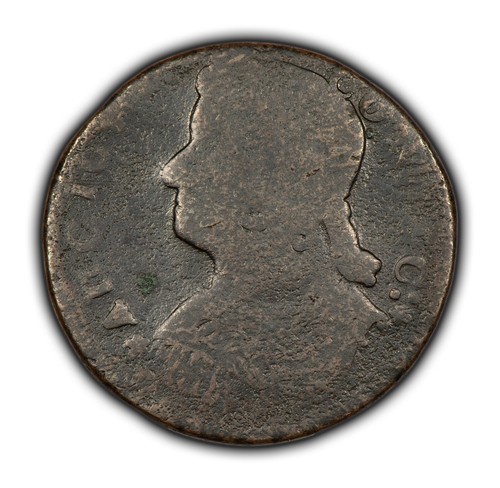 1787 Connecticut Auctori Colonial Copper Coin - Miller 33.34 - Z.3 ...