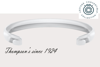 LeStage Convertible Bracelet SB5401P Wide Sterling Silver Bracelet size ...