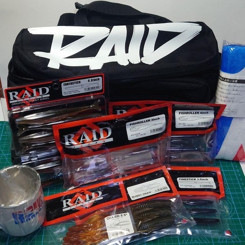 Raid Japan Rj Storage Bag Discontinued Earlyquick Pouch Pcs Cap Lure | eBay